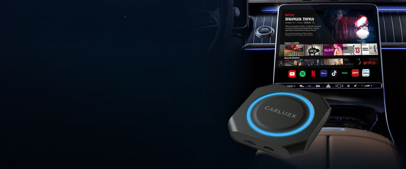 Upgrade Your Apple CarPlay Wireless Android Auto AI Box with CarLuex